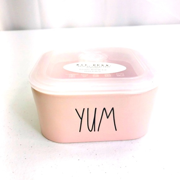 Rae Dunn | Kitchen | Rae Dunn Yum Pink Container New | Poshmark